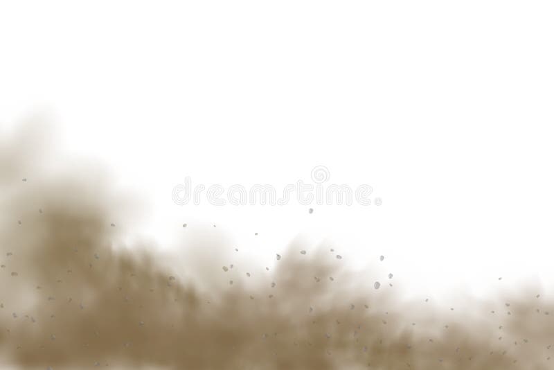 Dust Cloud with Particles with Dirt,cigarette Smoke, Smog, Soil and ...