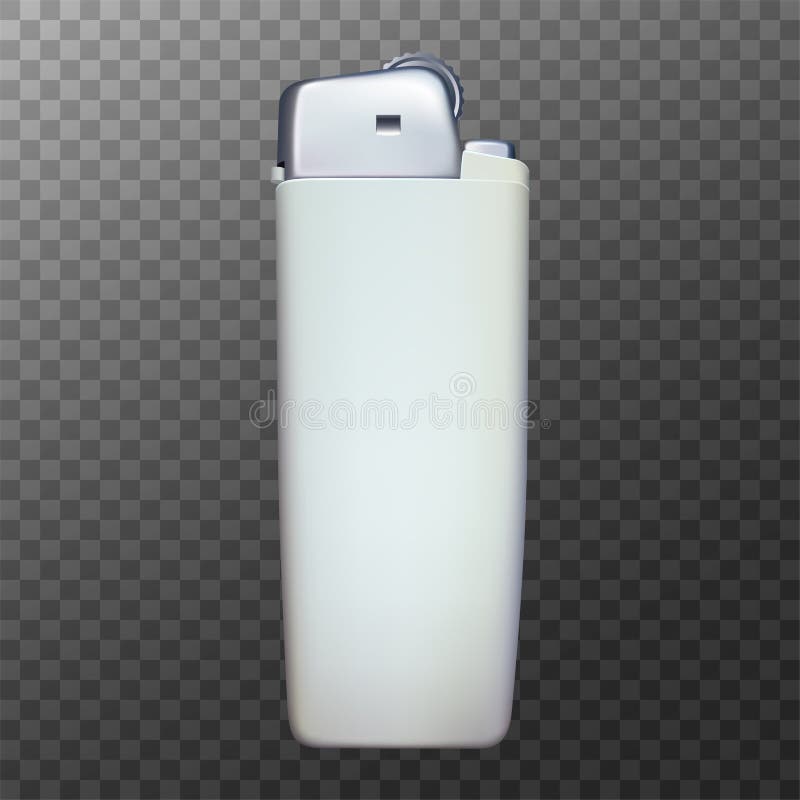 Realistic vector lighter stock vector. Illustration of advertising ...