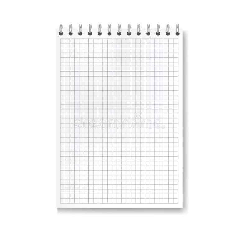 Ruled Notebook Stock Illustrations – 1,945 Ruled Notebook Stock ...