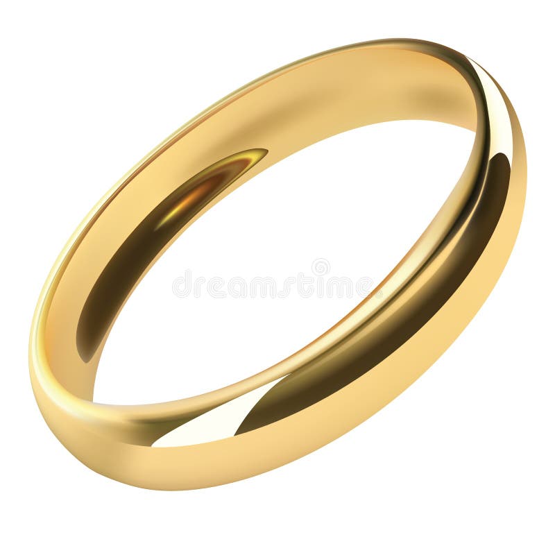 Realistic vector ring stock illustration. Illustration of romance ...