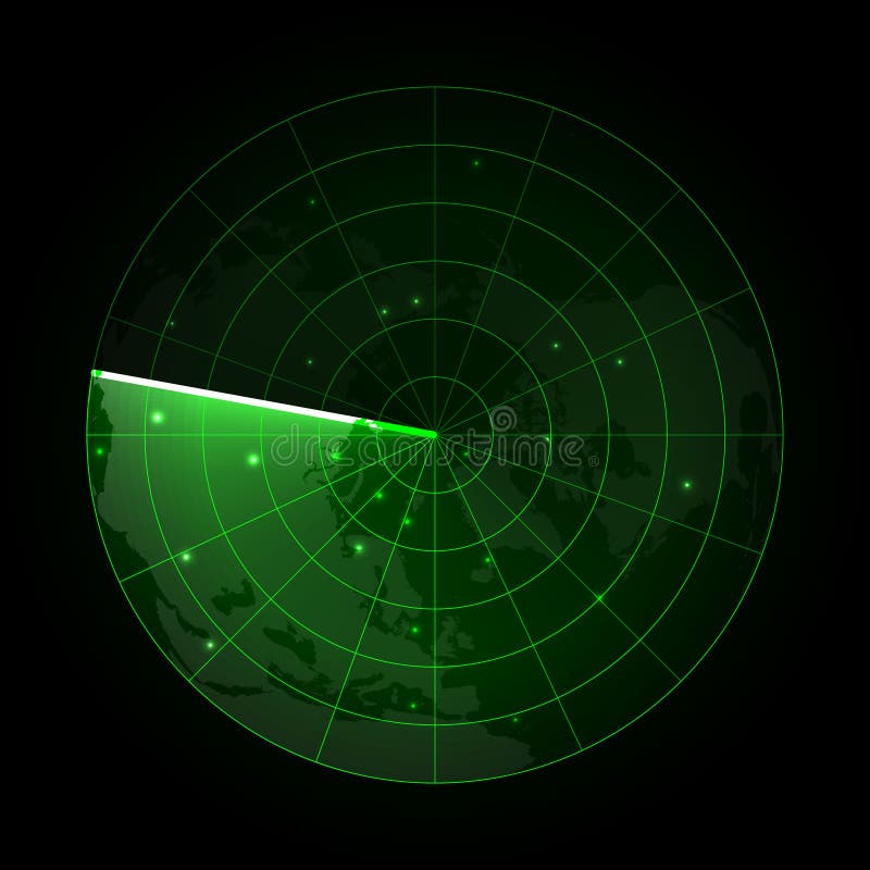 Radar screen icon stock illustration. Illustration of isolated - 157737718