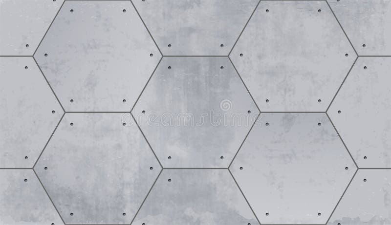 Realistic Vector Seamless Texture of Concrete Wall Stock Illustration ...