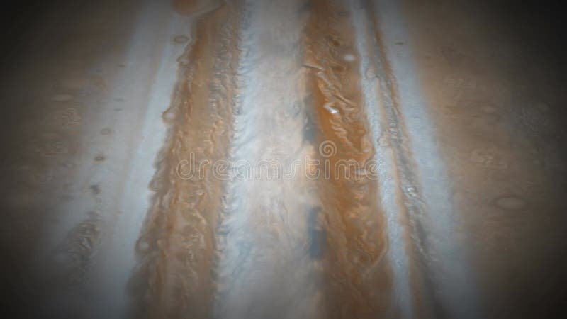 Realistic Venus Planet Turning on Black Background. Venus Sphere Orange ...