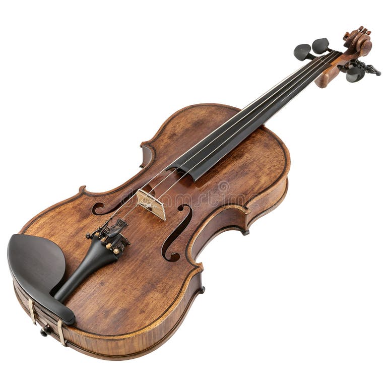 Realistic Violin stock illustration. Illustration of violin - 356378764