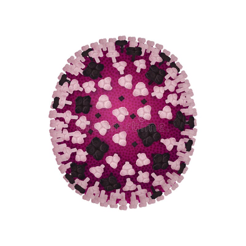 Realistic Virus Illustration Stock Vector - Illustration of inside ...