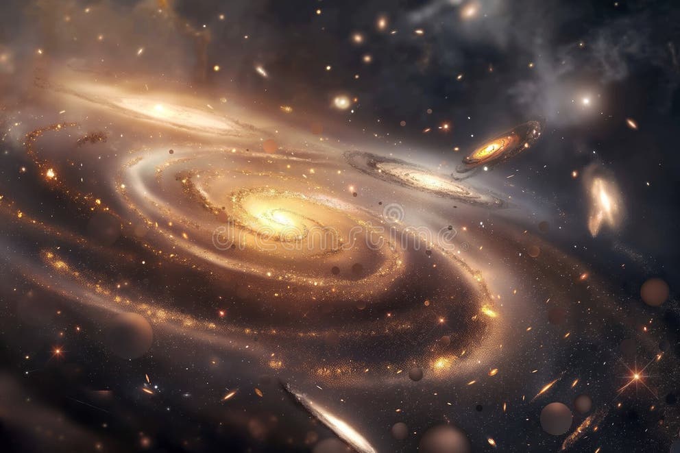 Realistic Visualization of the Early Galaxies Formation Stock ...