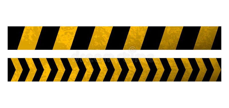 Realistic Warning Tape, Vector Border Design, Danger Area, Isolate ...