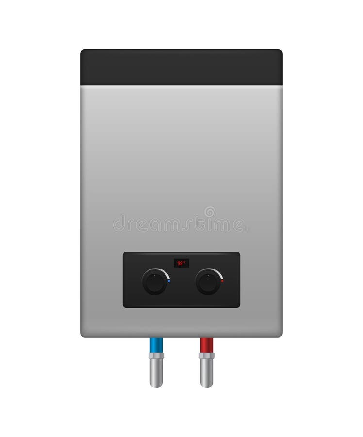 Realistic Water Boiler stock vector. Illustration of thermodynamic ...