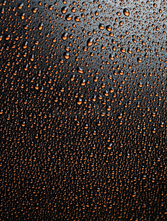 Realistic Water Condensation on Glass Surface with Detailed Drops and ...
