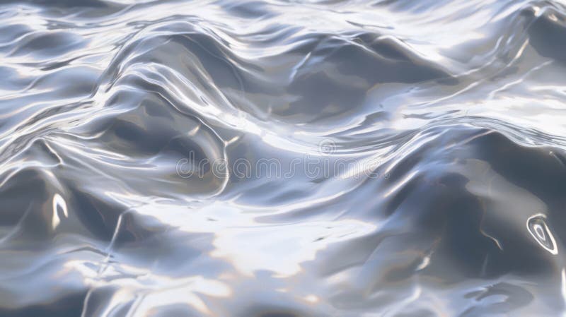 Realistic Water Waves Top View for Nature and Ocean Design Projects ...