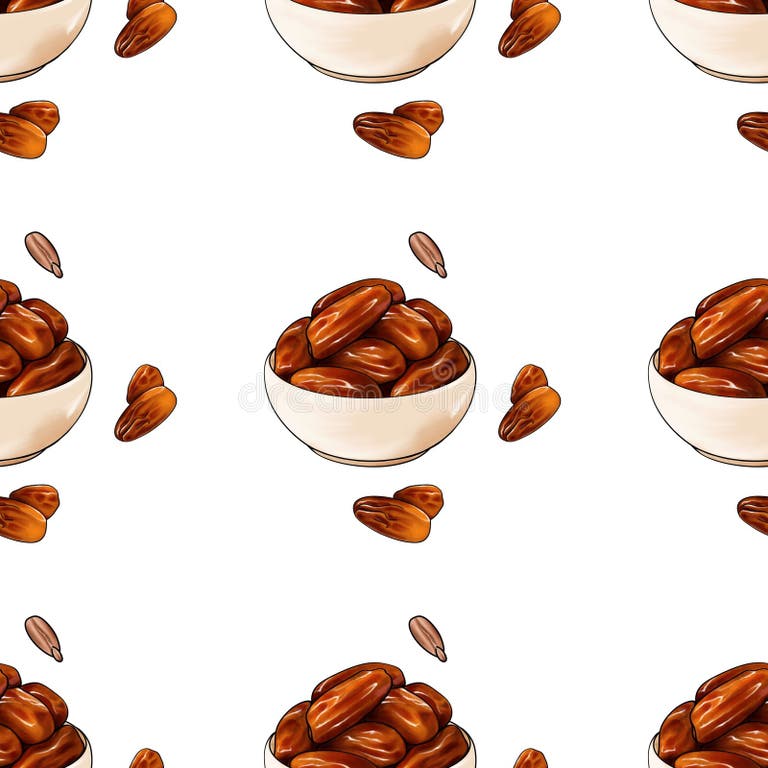 Dates Pattern Stock Illustrations – 3,250 Dates Pattern Stock ...