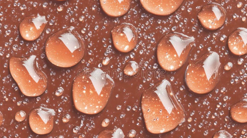 Realistic Waterdrops on Brown Surface for Texture and Design ...