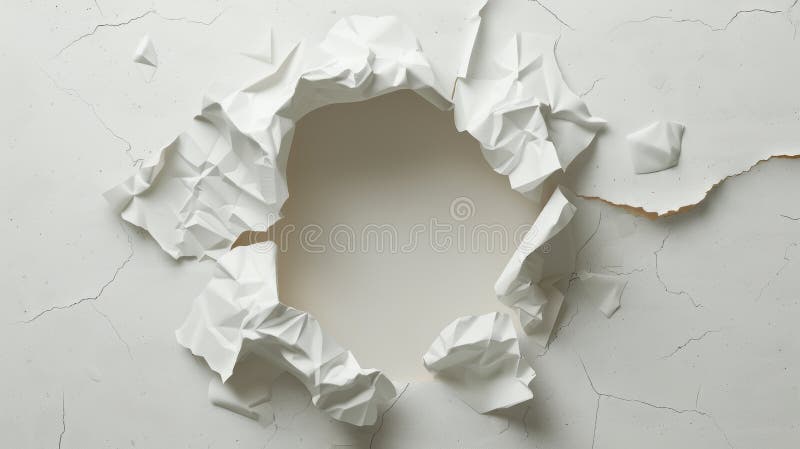 Realistic White Blank Polyethylene Package Material Element with ...