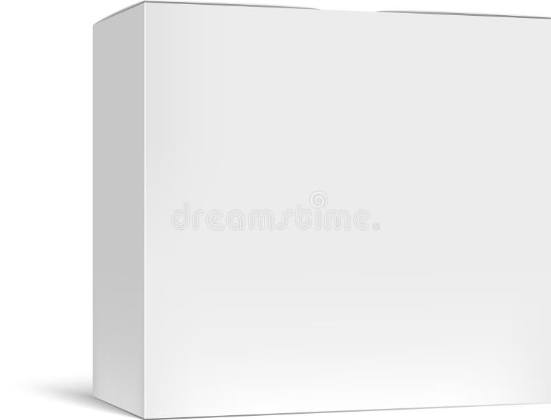 Box Packaging and Mockup Die Cut Template Stock Vector - Illustration ...