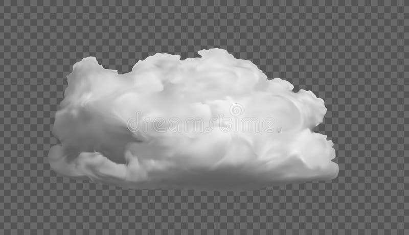 Realistic White Cloud, Fog, Smoke on a Transparent Background. Stock ... Realistic White Cloud, Fog, Smoke on a Transparent Background. Stock ...