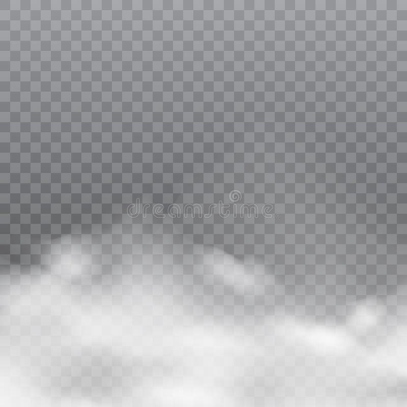 Realistic Cloud Frame on Transparent Background Stock Vector ...