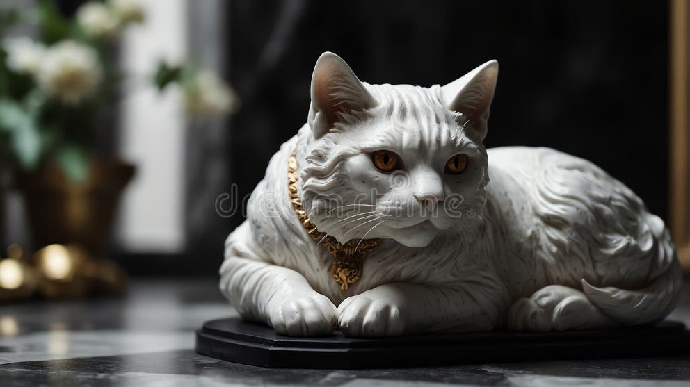 Black Marble Cat Stock Illustrations – 1,434 Black Marble Cat Stock ...