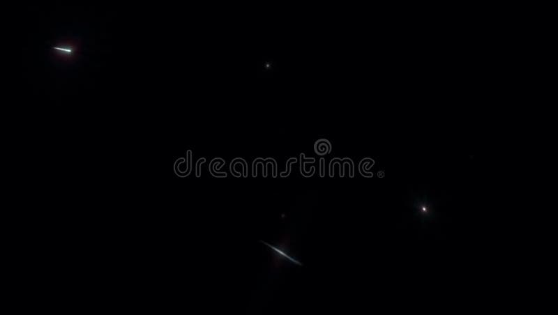 White Meteor Shower Wavy Particles Falling with Sparkling Particles ...