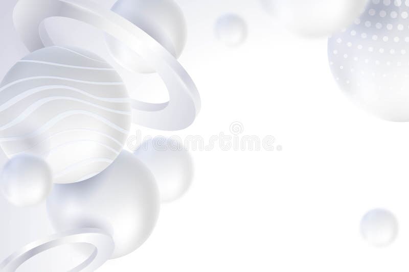 Realistic White Monochrome Background Vector Design Stock Vector ...