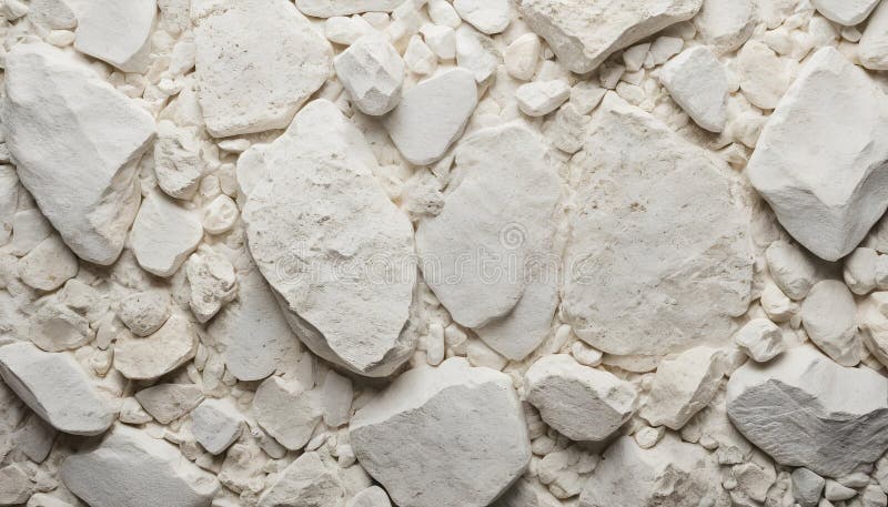 Realistic White Stone Wall Texture with Natural Rock Patterns Stock ...