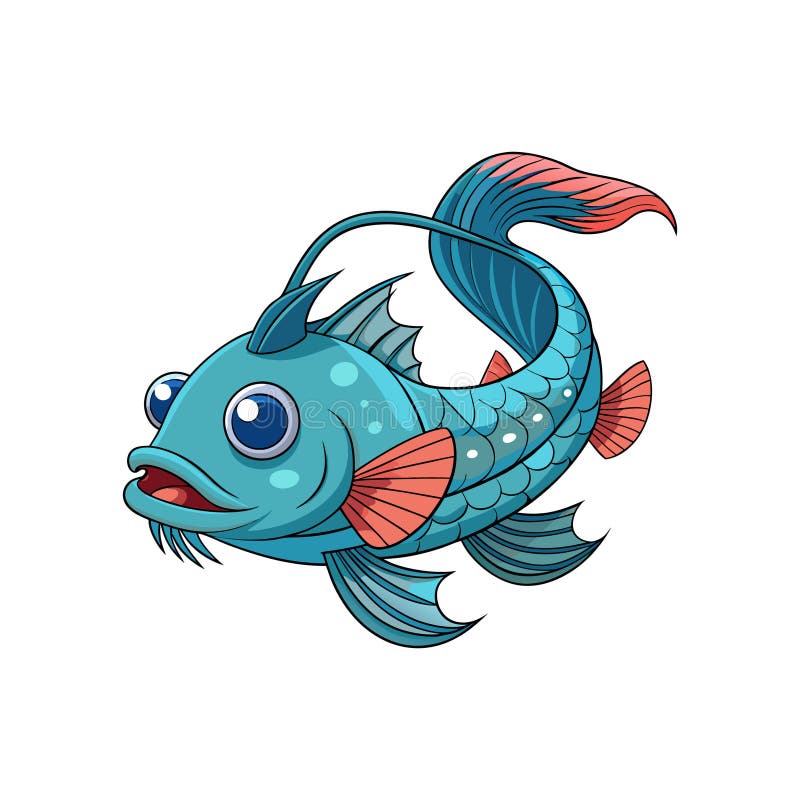 Realistic Wigglerfish Stunning Aquatic Design Stock Image ...