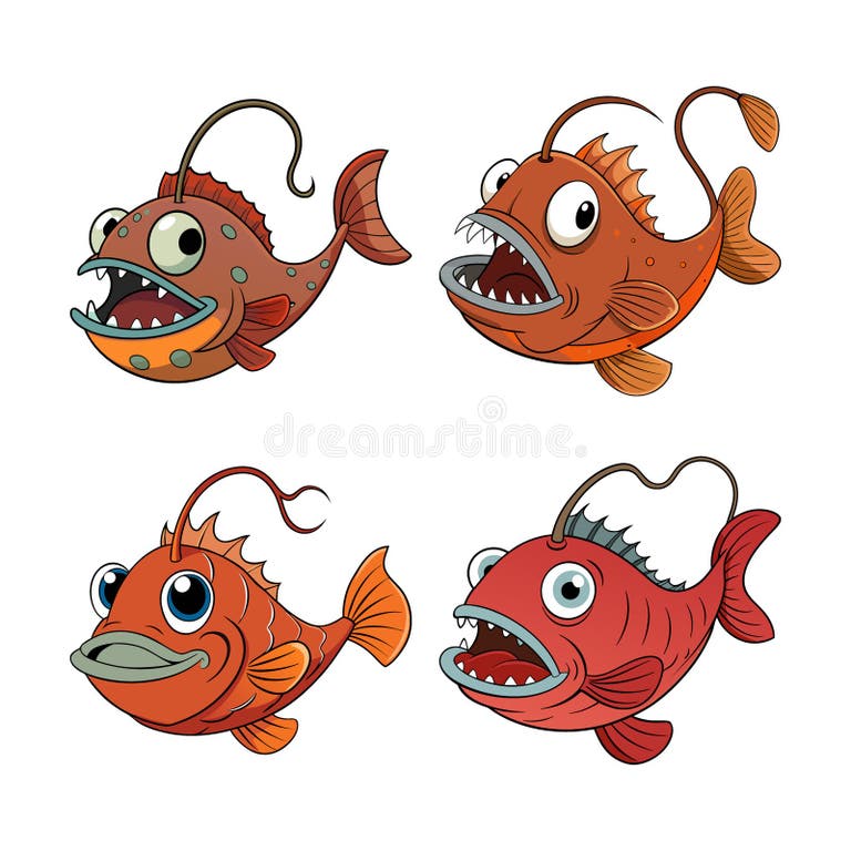 Realistic Wigglerfish Stunning Aquatic Design Stock Vector ...