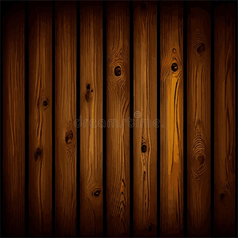 Realistic Wood Texture Plank Background, Fiber Texture Pattern - Vector ...