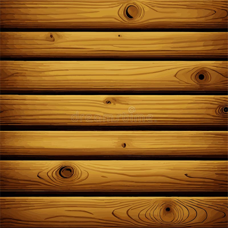 Realistic Wood Texture Plank Background, Fiber Texture Pattern - Vector ...