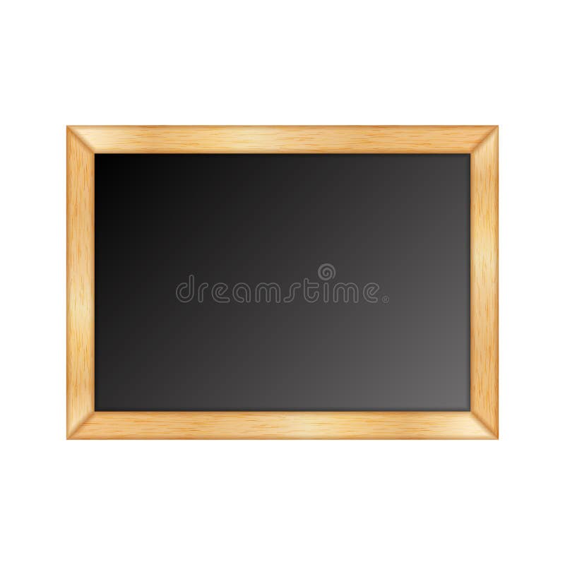 Realistic Blank Small School Board Template Stock Illustrations – 3 ...