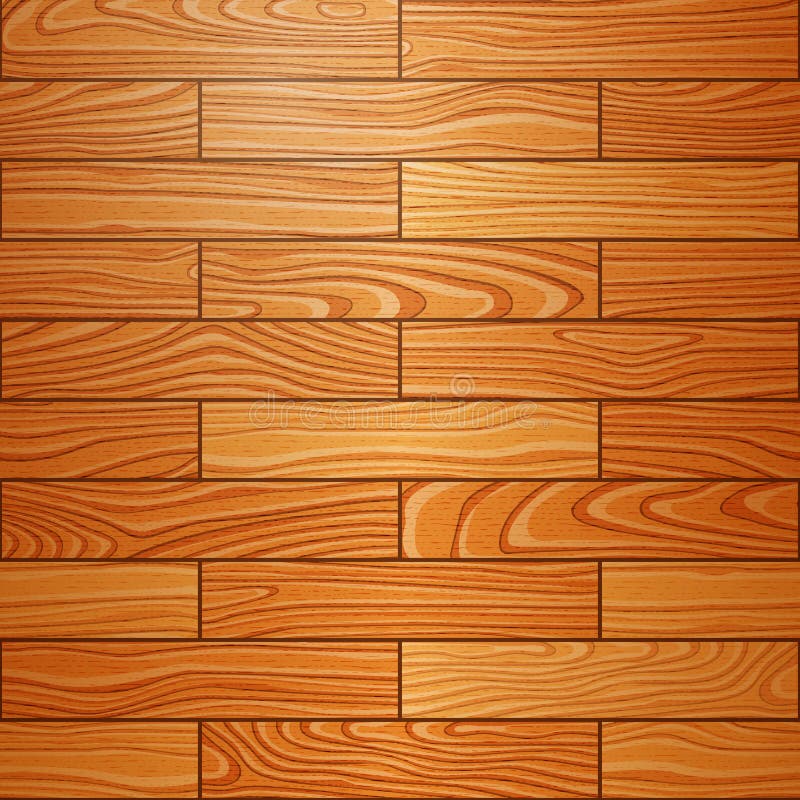 Realistic Wooden Parquet Texture. Vector Seamless Stock Vector ...