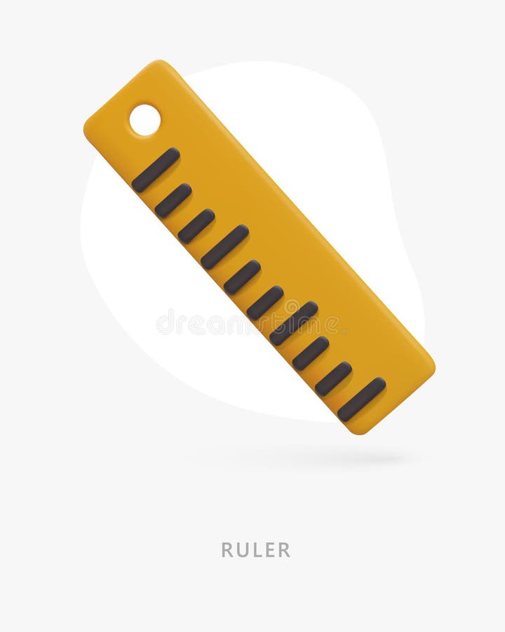 Vertical Ruler Scale with 10 Centimeters Markup. Measuring Chart Stock ...