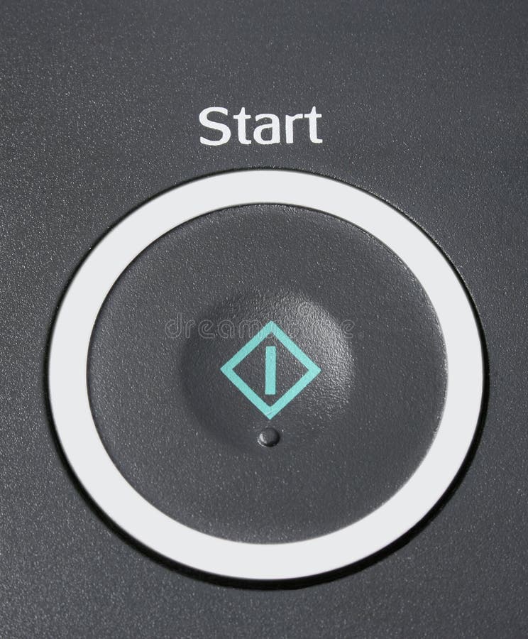 Startknopf stockbild. Bild von taste, begin, presse, anfang - 8588121