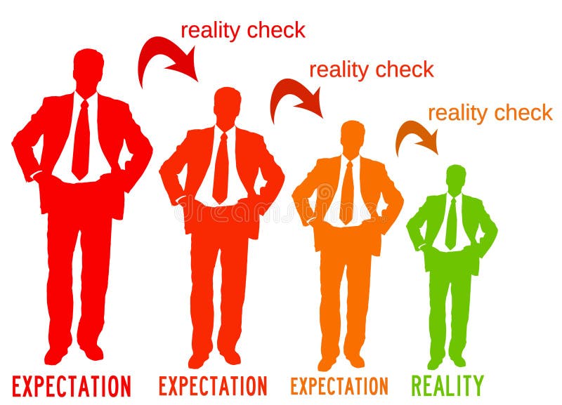 Social Media Body Image Expectations Vs Reality Stock