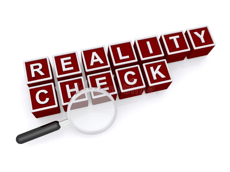 Reality check adhead stock image. Image of assessment - 36956691