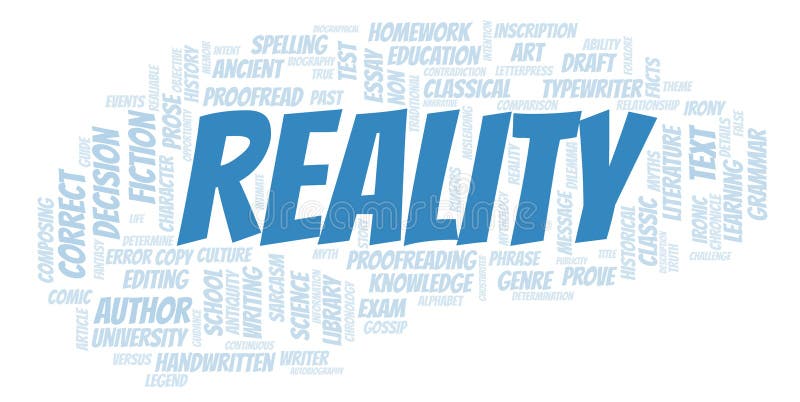 Reality Typography Word Cloud Create with the Text only Stock ...
