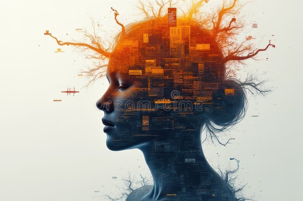 Reality Visualization stock illustration. Illustration of ...