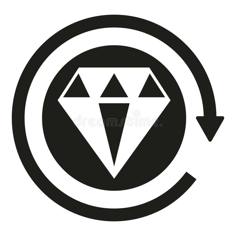 Realization Best Diamond Level Icon Simple Vector. Motivation People ...
