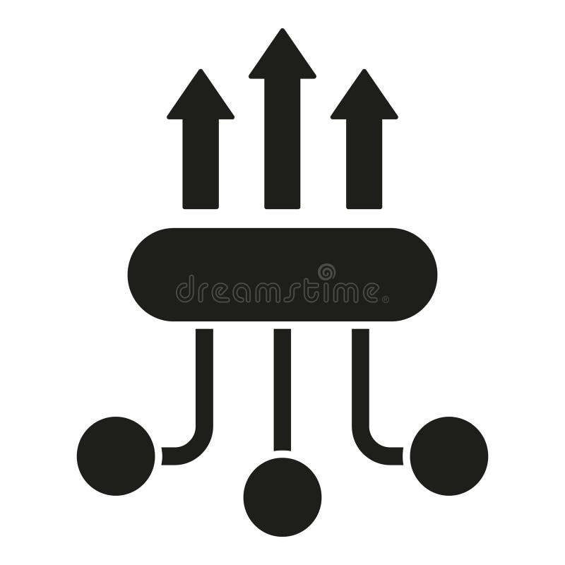 Realization Graphical Triumph Icon Simple Vector. Human Balance Stock ...