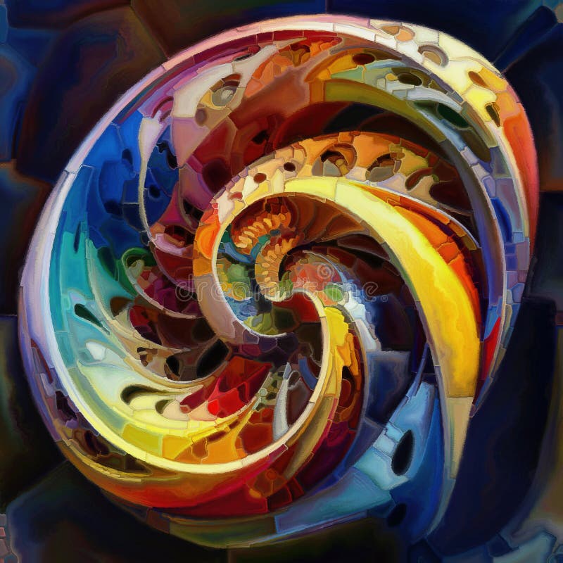 Realization of Hue Harmony stock illustration. Illustration of ...