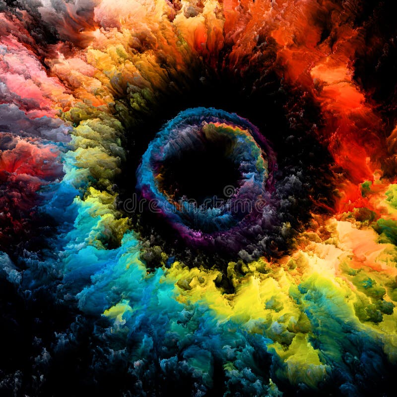 Realization of Vibrant Textures Stock Photo - Image of transmutation ...
