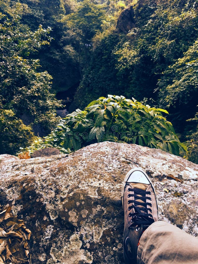 Relaxing stock photo. Image of mountain, water, view - 242083972