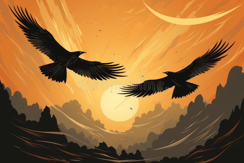 Ferocious Thunder Hawks, Ruling the Skies with Lightning and Thunder As ...