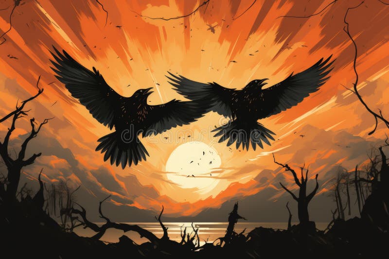 Ferocious Thunder Hawks, Ruling the Skies with Lightning and Thunder As ...