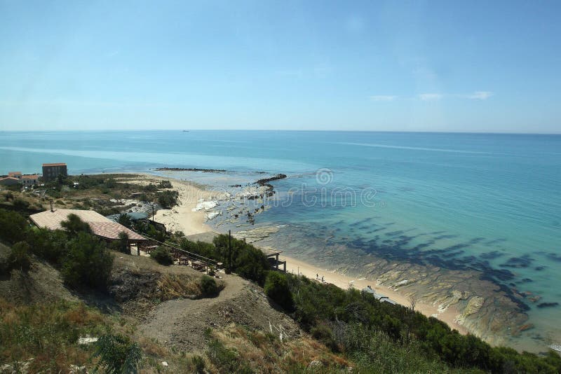 Realmonte, Italy - June 25, 2010: the Scale of the Turks Editorial ...