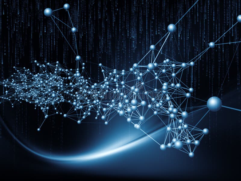 Realms of Computing stock illustration. Illustration of digit - 81330425