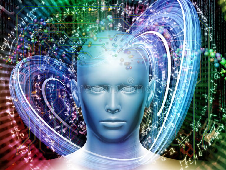 Realms of Math Thinking stock image. Image of data, identity - 66271415