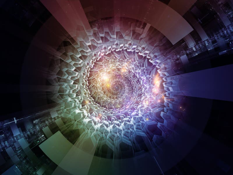 Realms of Space Emitter stock illustration. Illustration of motion ...