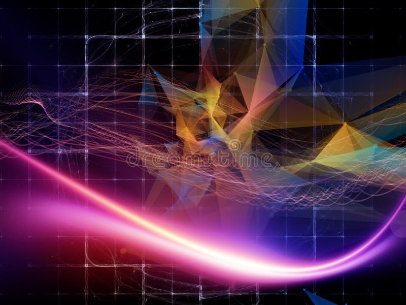 Realms of Virtual World stock illustration. Illustration of design ...