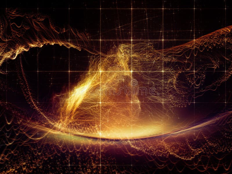 Realms of Virtual World stock illustration. Illustration of effect ...