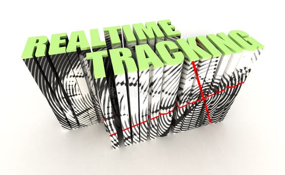 Realtime Tracking stock illustration. Illustration of google - 19301771